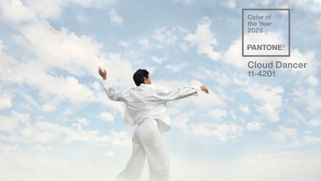 Pantone Cloud Dancer. Poznaj Kolor Roku 2026 i jego znaczenie w ...